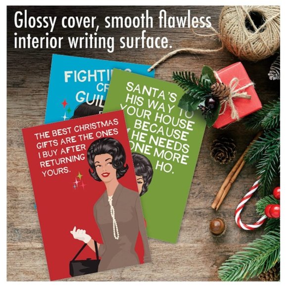 Nobleworks | Art | Noble Christmas Cards Nobleworks Funny Assorted ...